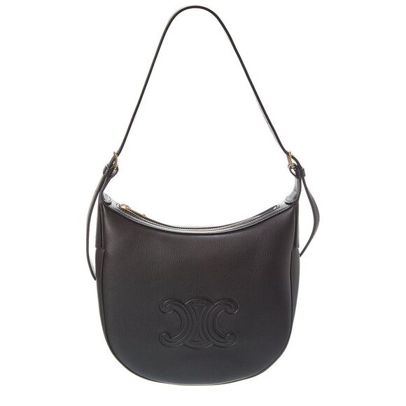 Celine | Bags | Celine Heloise Small Leather Shoulder Bag Black | Poshmark
